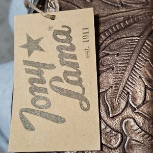 Tony Lama | Bags | Nwt Tony Lama Floral Tooled Crossbody Saddle Bag ...